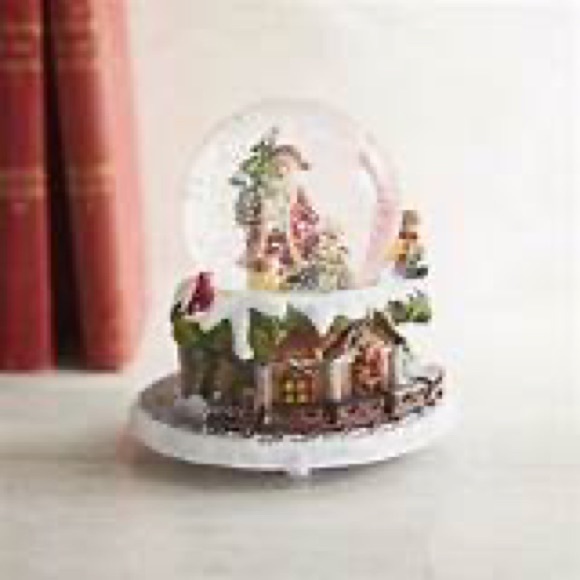 Pier 1 | Holiday | Pier Imports Santa Musical Snow Globe Jingle Bells ...